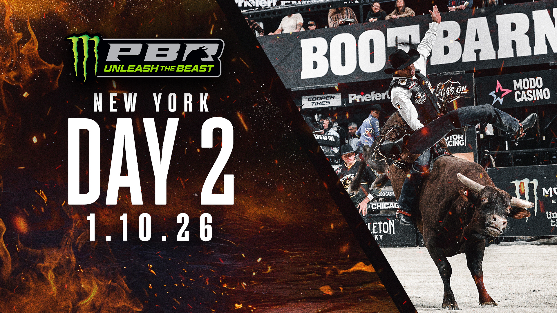 Watch PBR: Unleash the Beast PBR Monster Energy Buck Off at the Garden ...