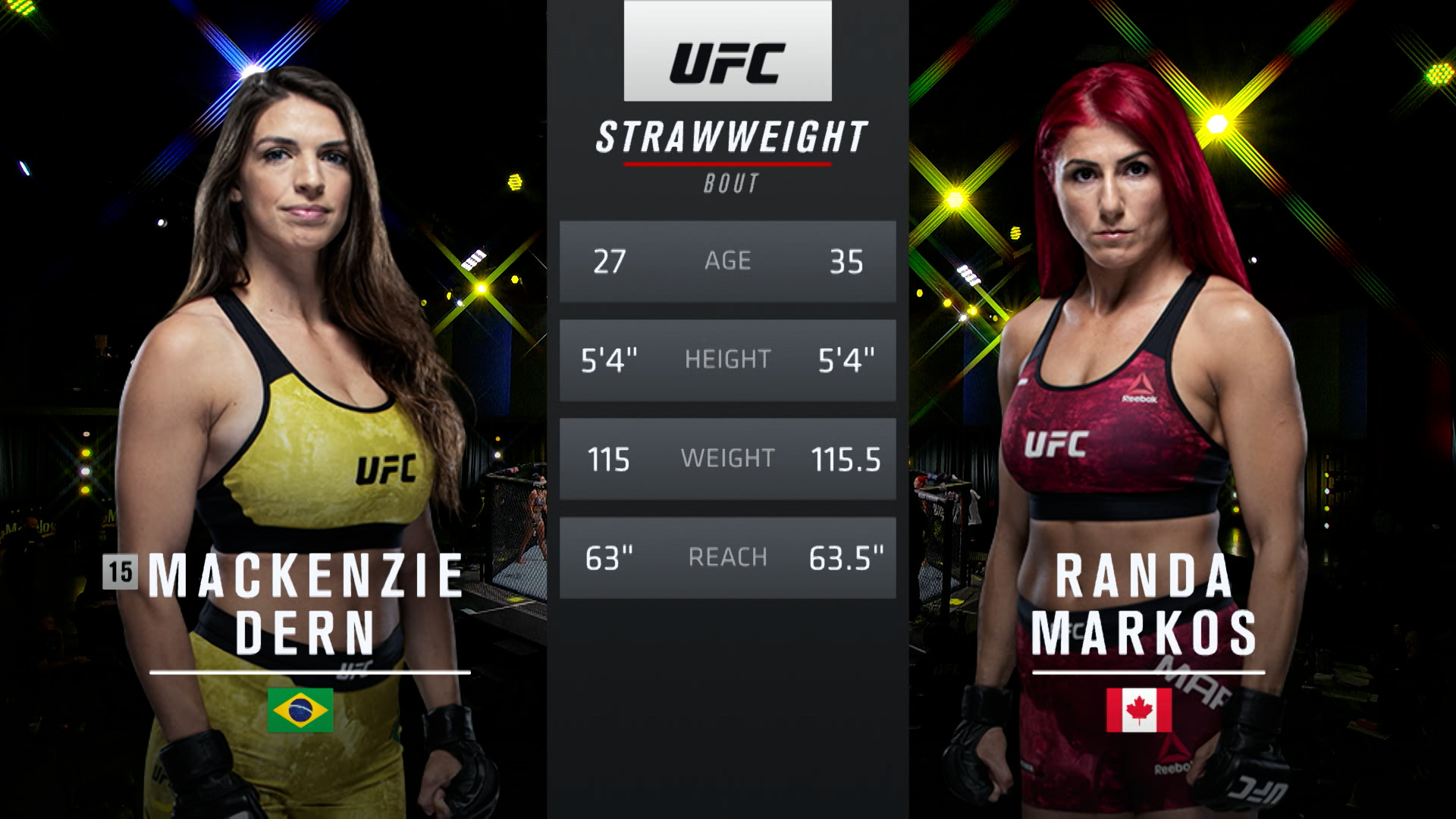 Assista a UFC Fight Night Mackenzie Dern vs. Randa Markos - Paramount+ ...