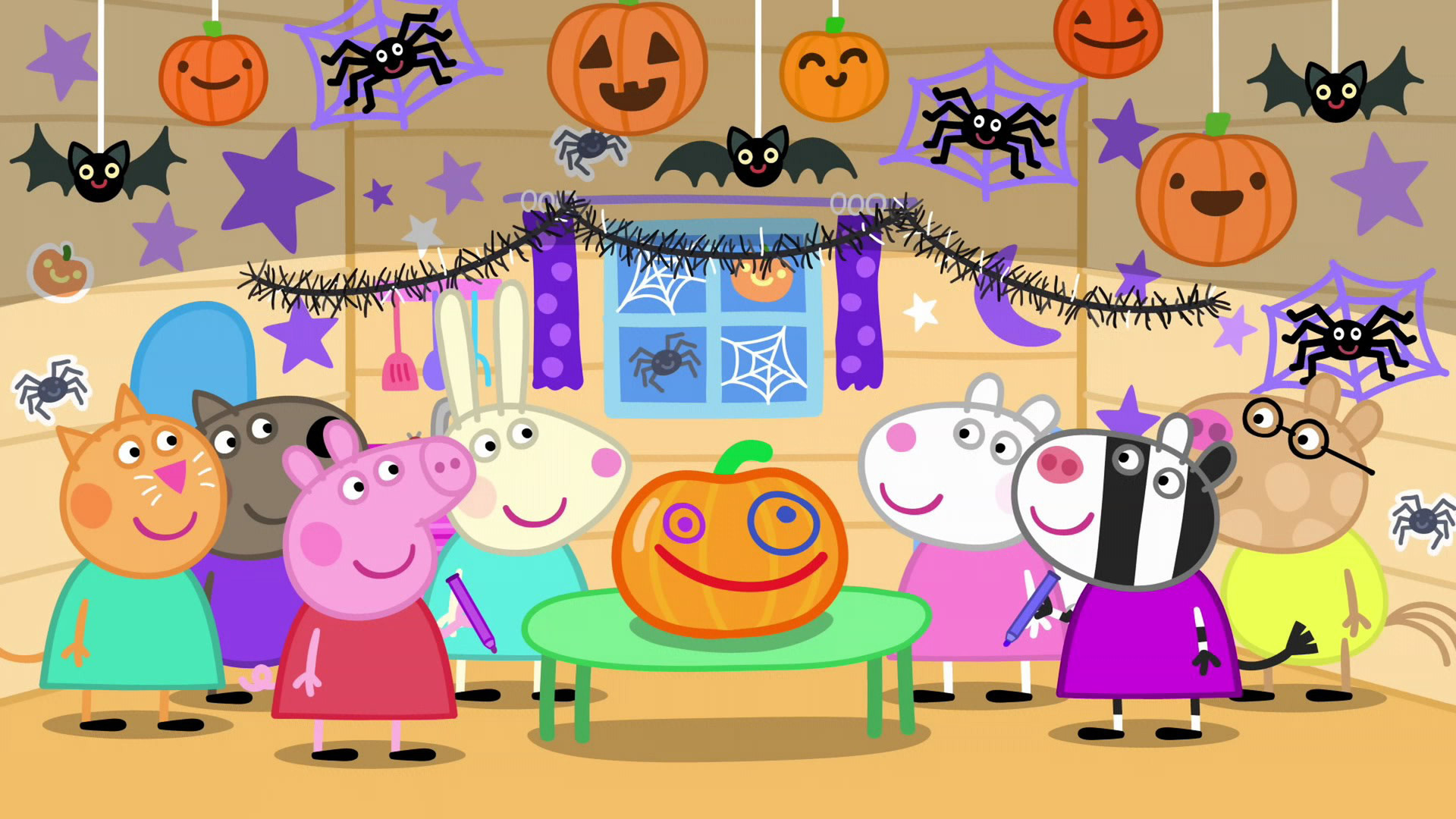 Watch Peppa Pig Season 10 Episode 7: Spooky Clubhouse/Chloe's Birthday ...