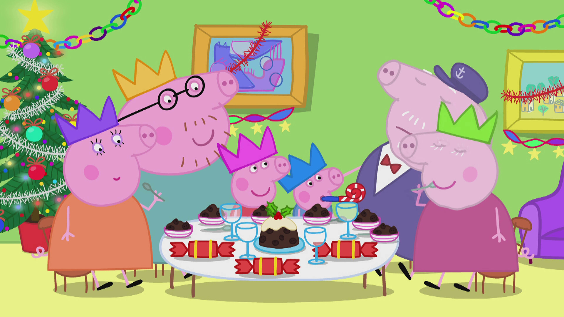 Watch Peppa Pig Season 10 Episode 9: Christmas Cards/Grandpa's ...