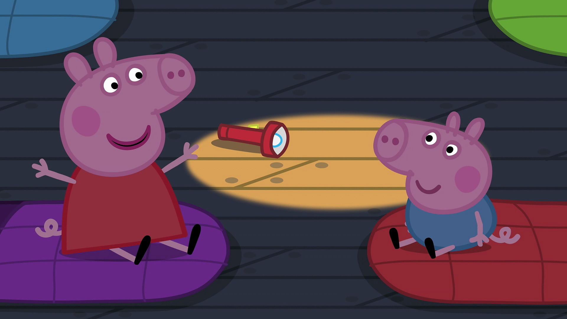Watch Peppa Pig Season 10 Episode 12: Indoor Adventure/New TV/Cushion ...