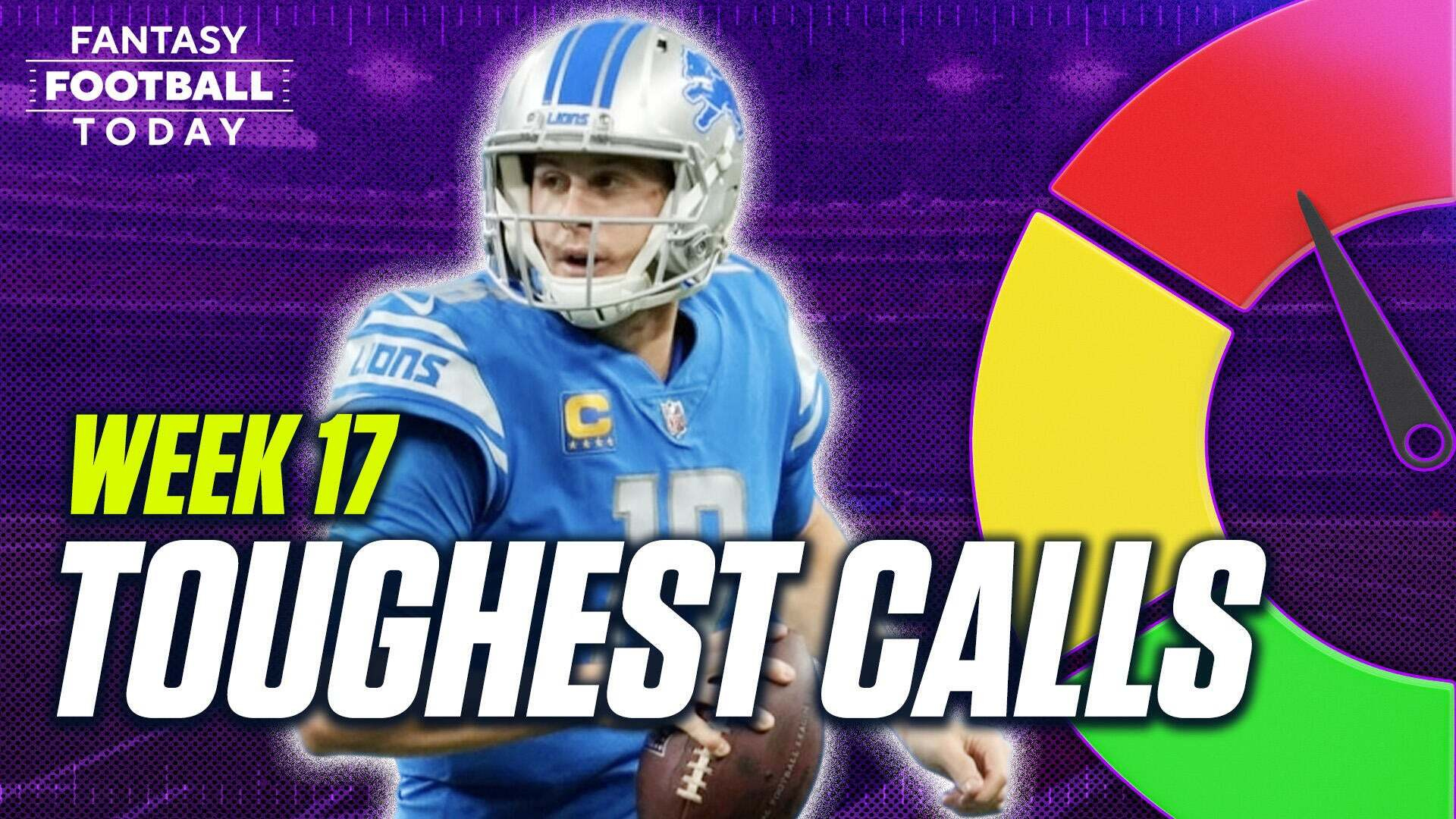 Watch NFL on CBS Fantasy Football Today: Week 17 Tough Calls - Paramount+