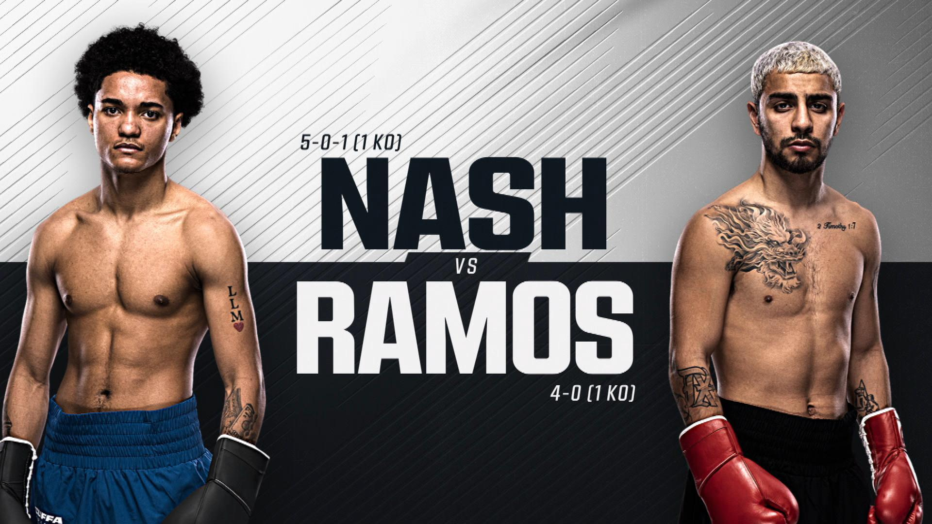 Ve Zuffa Boxing Troy Nash vs. Jaycob Ramos (Zuffa 1: Walsh vs. Ocampo ...