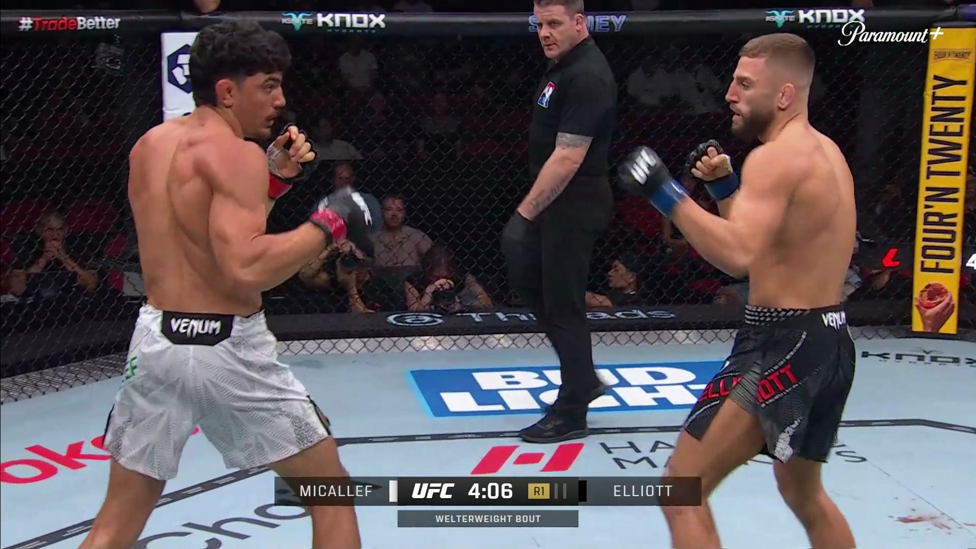 Ve UFC (Español) Jonathan Micallef vs. Oban Elliott (UFC 325 ...