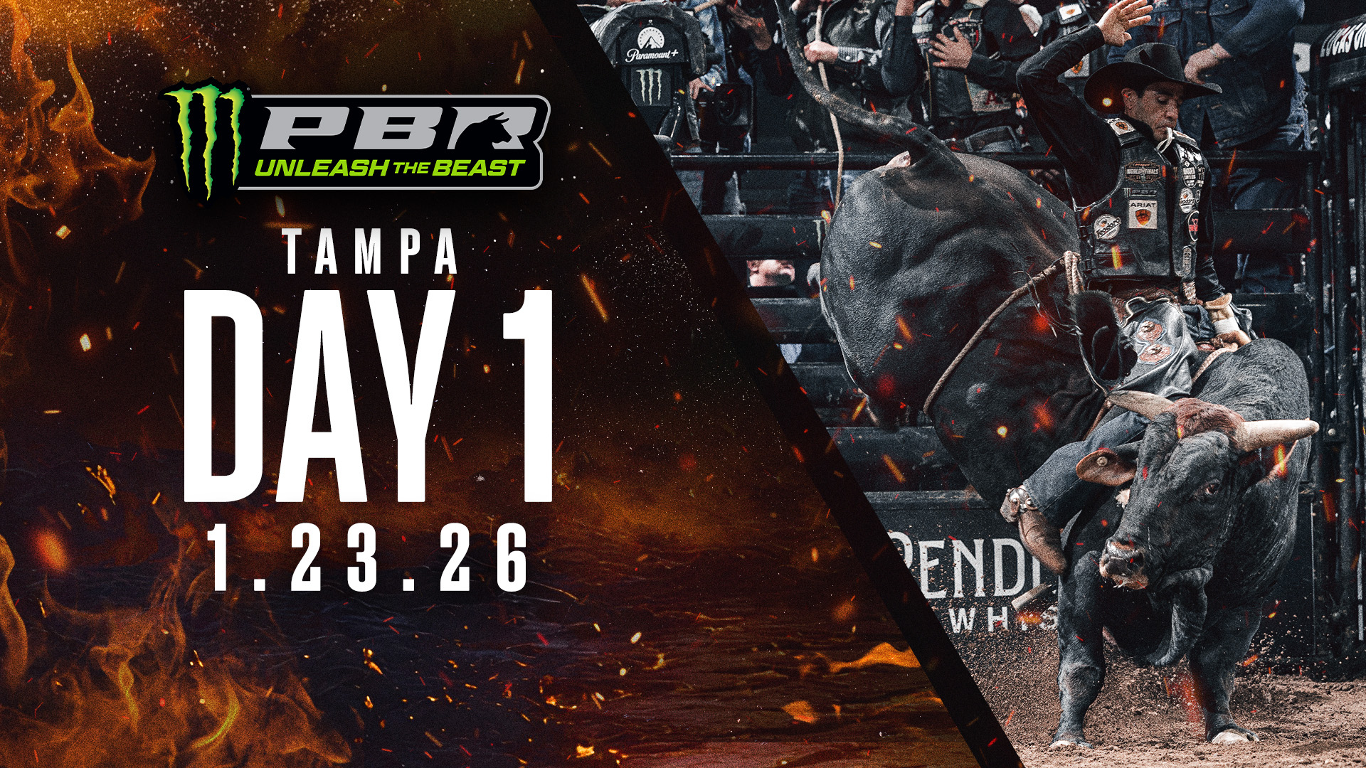 Watch PBR: Unleash the Beast PBR Tampa - Day 1 - Paramount+