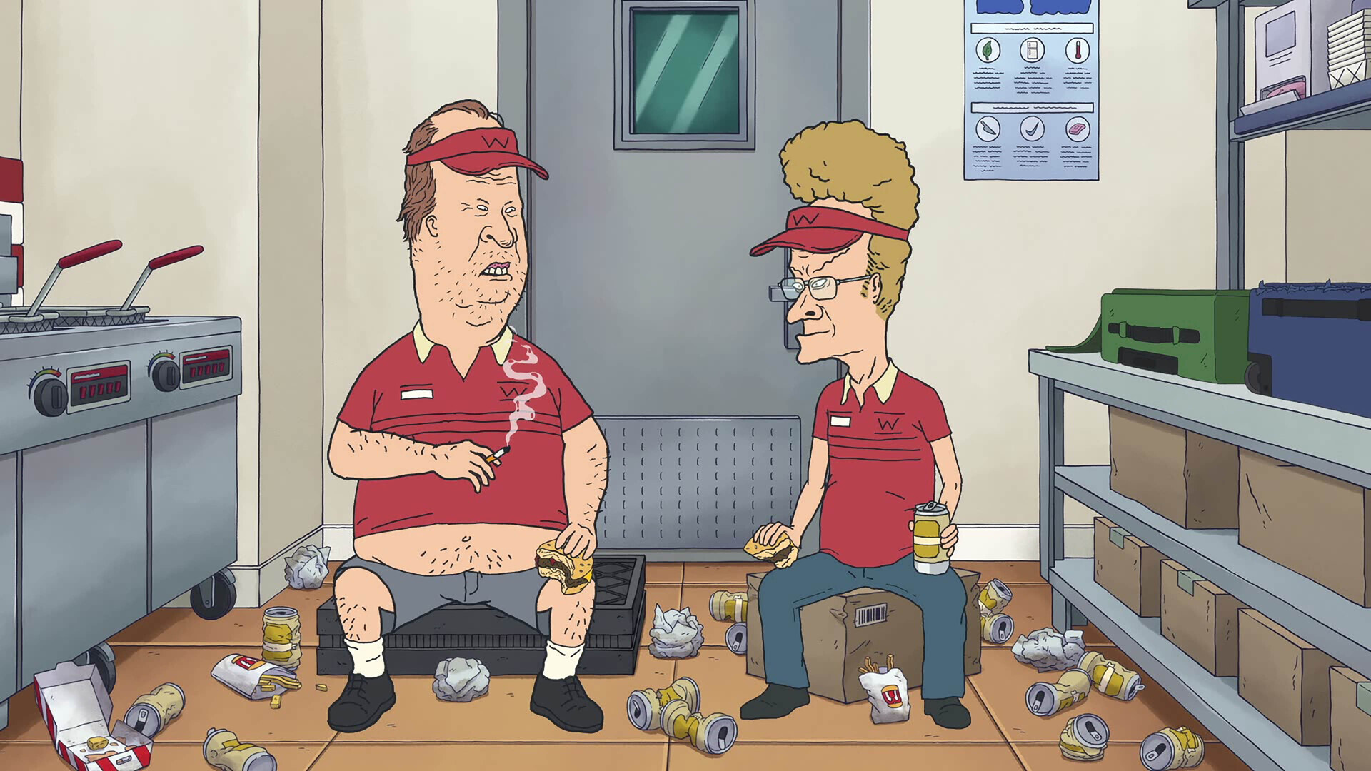 Watch Mike Judge's Beavis & Butt-Head Season 3 Episode 10: Work From ...