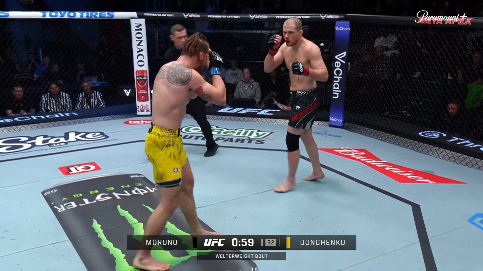 Ve UFC Fight Night Alex Morono vs. Daniil Donchenko (UFC Fight Night ...