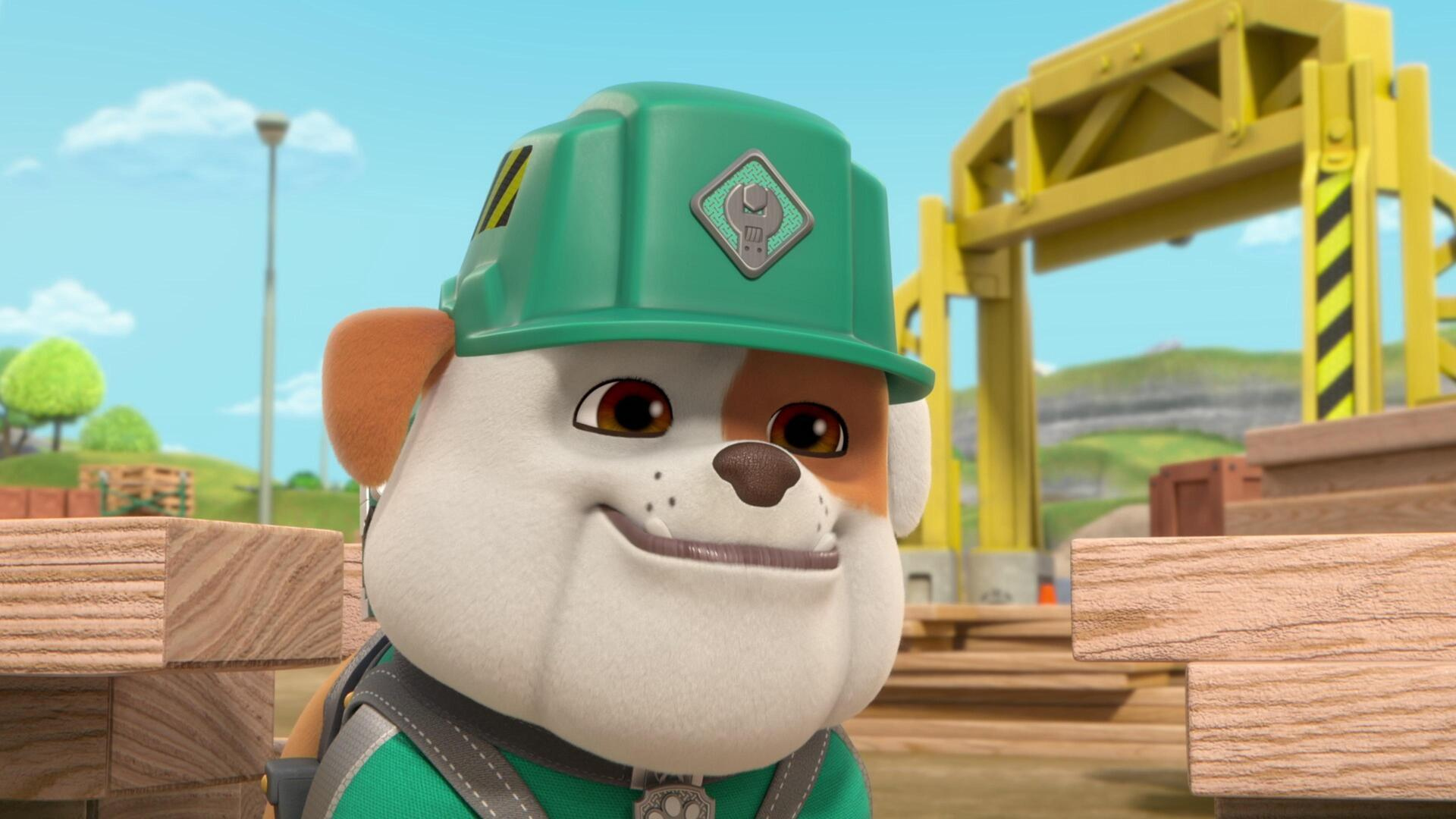 Watch Rubble and Crew Season 4 Episode 4: The Crew Builds A Conveyor ...