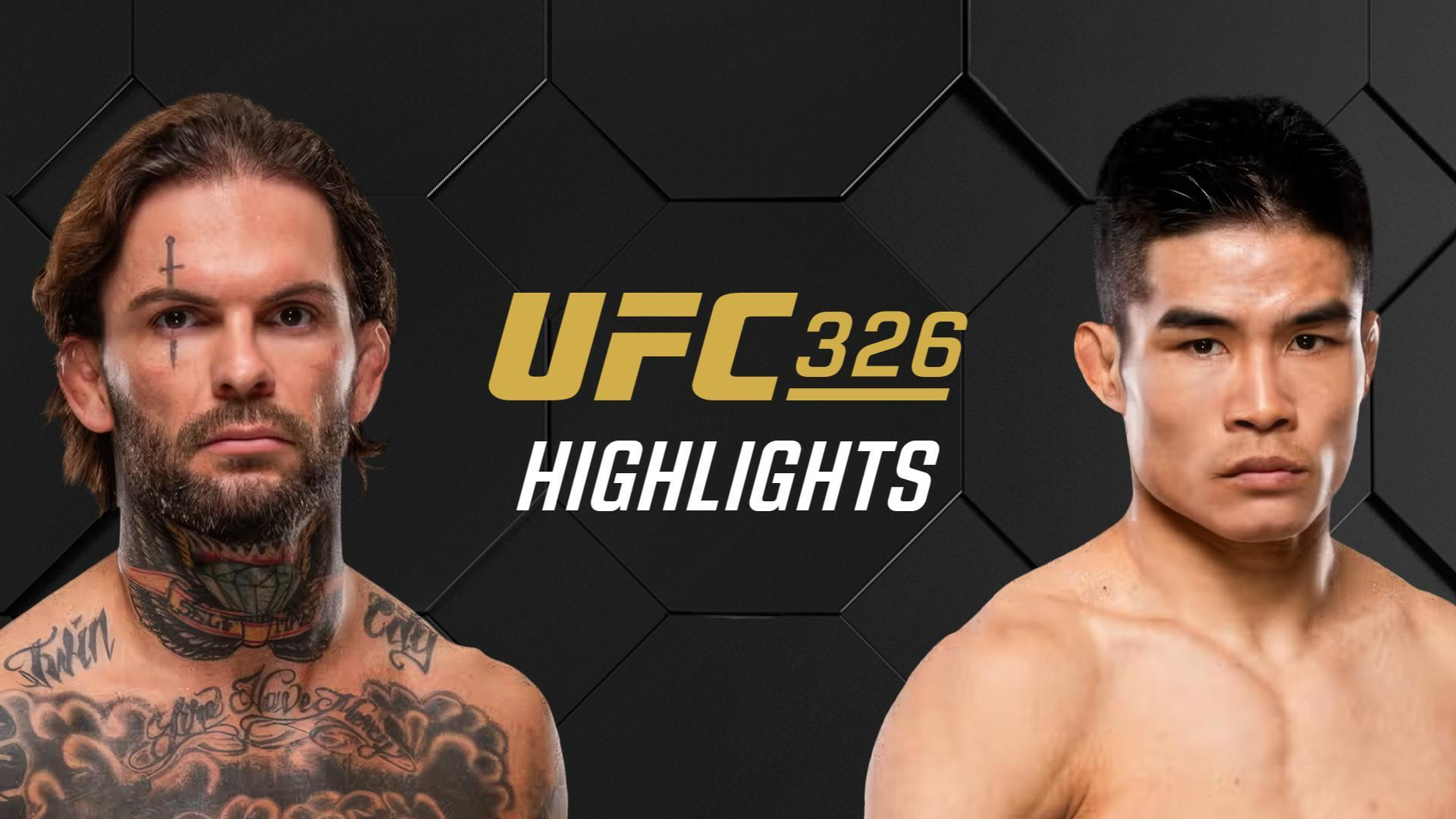 Watch UFC Garbrandt vs. Xiao Highlights - UFC 326 - Paramount+