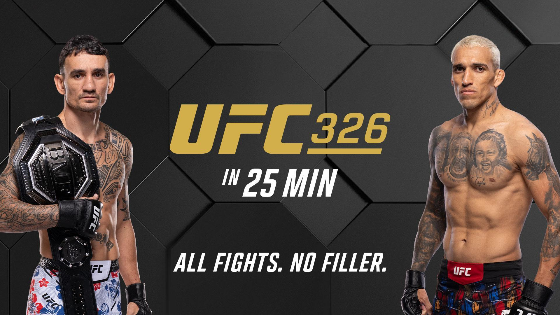 Watch UFC UFC 326 in 25-Min. All Fights. No Filler. - Paramount+