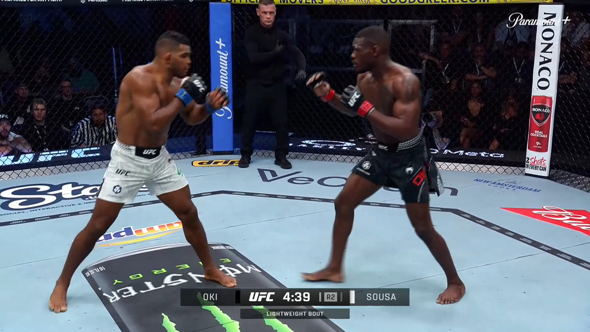 Assista a UFC Fight Night (Português) Bolaji Oki x Manoel Sousa (UFC ...
