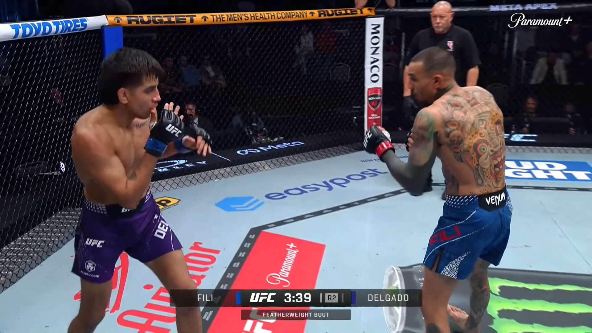 Ve UFC Fight Night (Português) Andre Fili x Jose Miguel Delgado (UFC ...