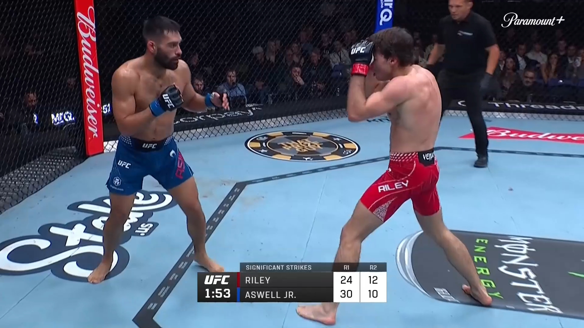 Ve UFC Fight Night (Português) Luke Riley x Michael Aswell Jr. (UFC ...