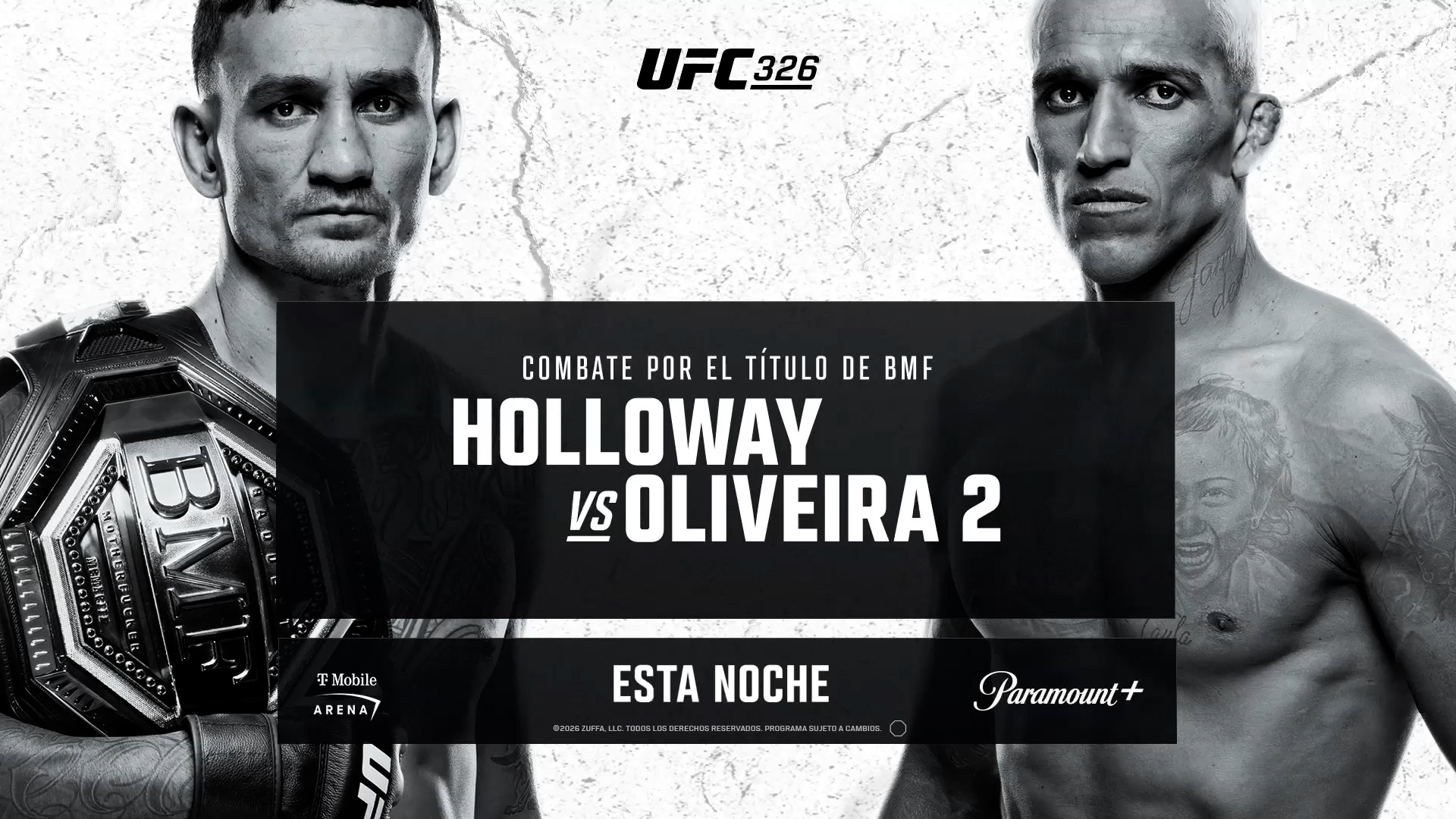 Watch UFC (Español) UFC 326: Holloway vs. Oliveira 2 - All The Fights ...