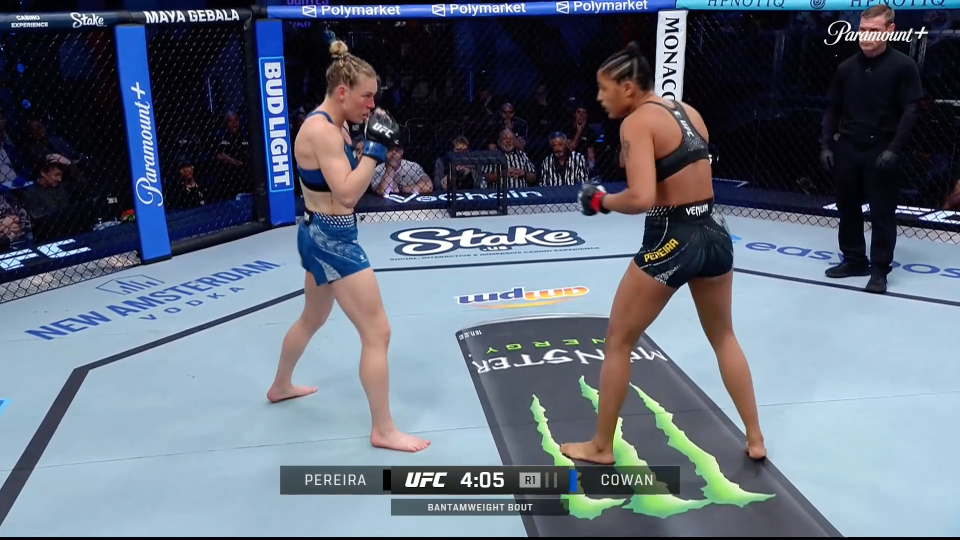 Ve UFC Fight Night (Español) Alice Pereira vs. Hailey Cowan (UFC Fight ...