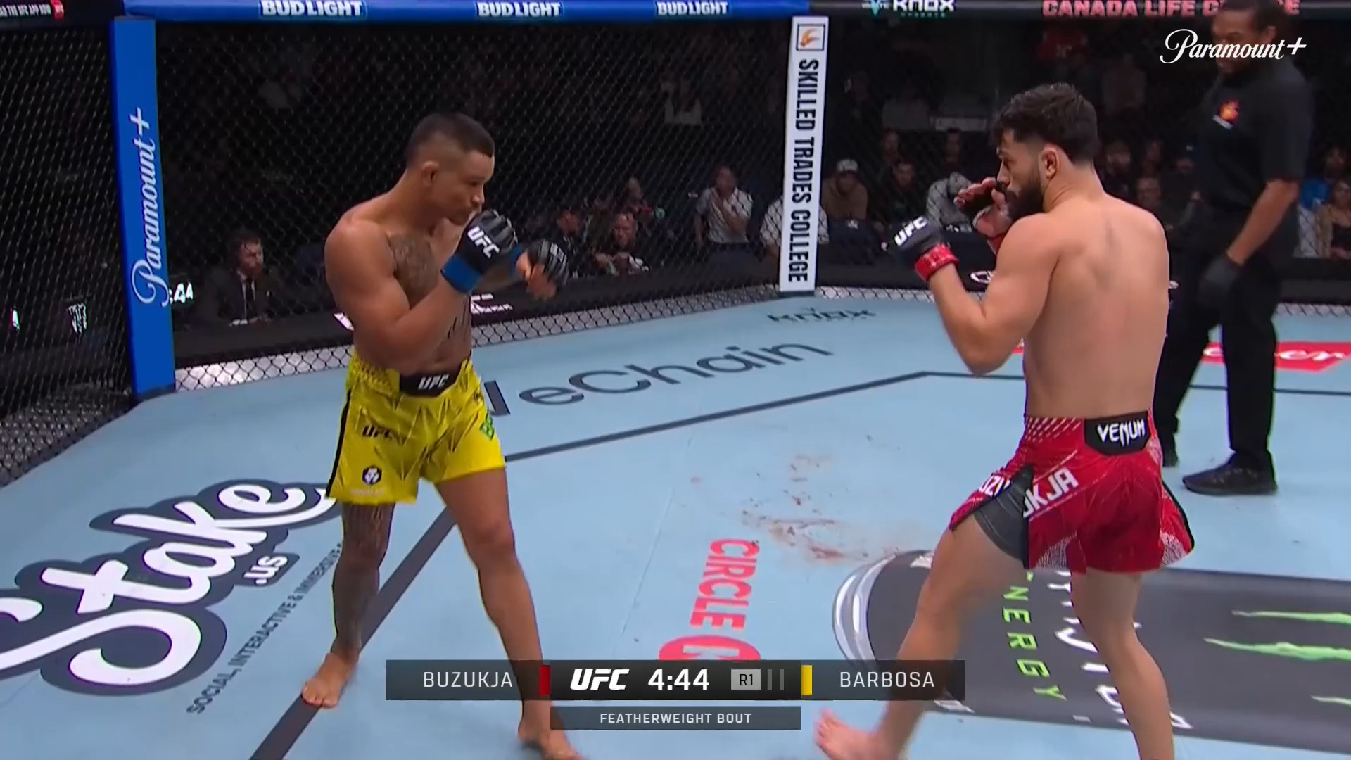 Ve UFC Fight Night (Português) Dennis Buzukja x Marcio Barbosa (UFC ...