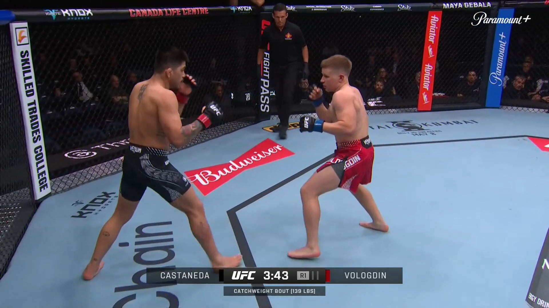 Watch UFC Fight Night John Castaneda vs. Mark Vologdin (UFC Fight Night ...