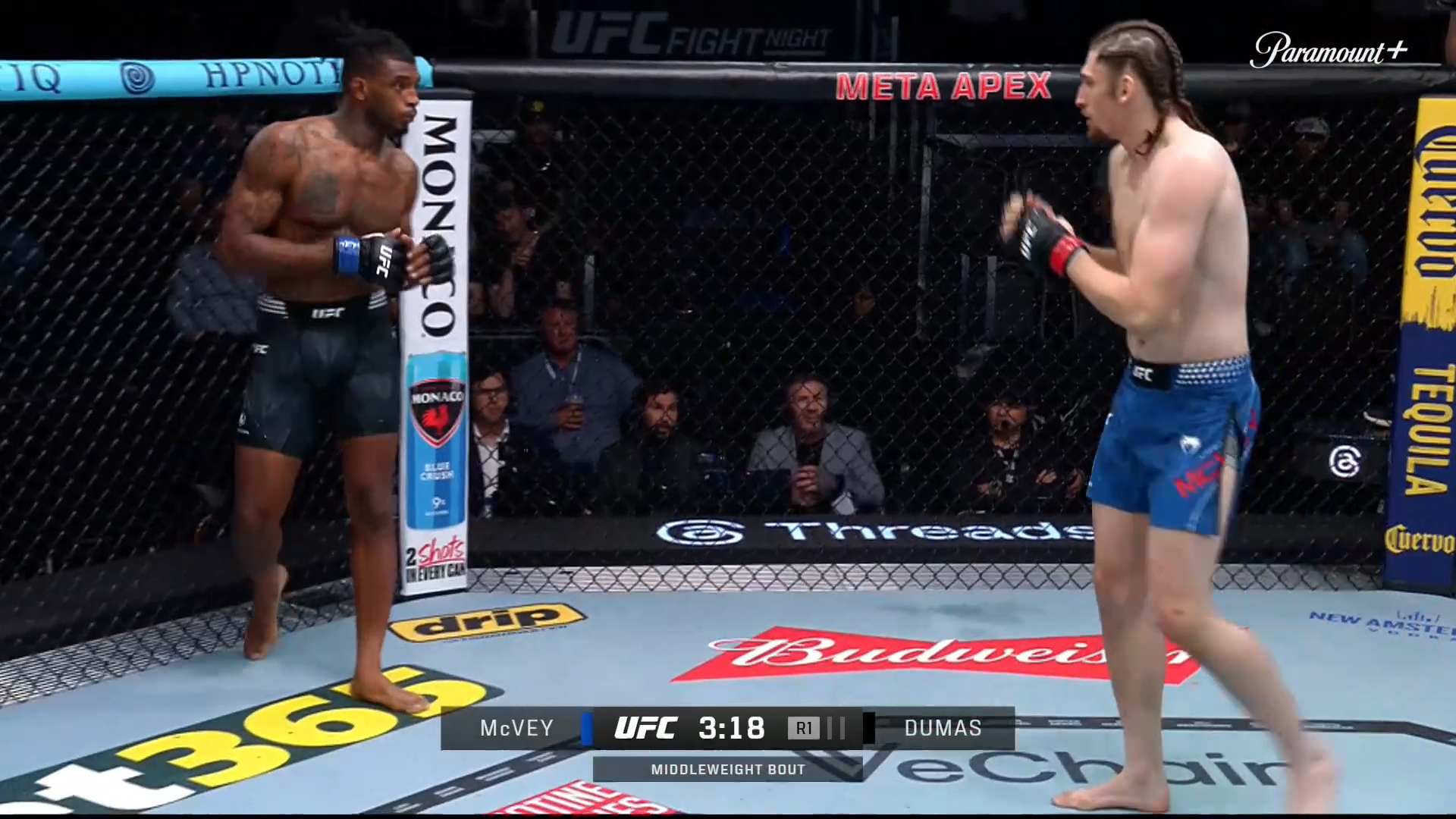 Assista a UFC Fight Night (Español) Jackson McVey vs. Sedriques Dumas ...
