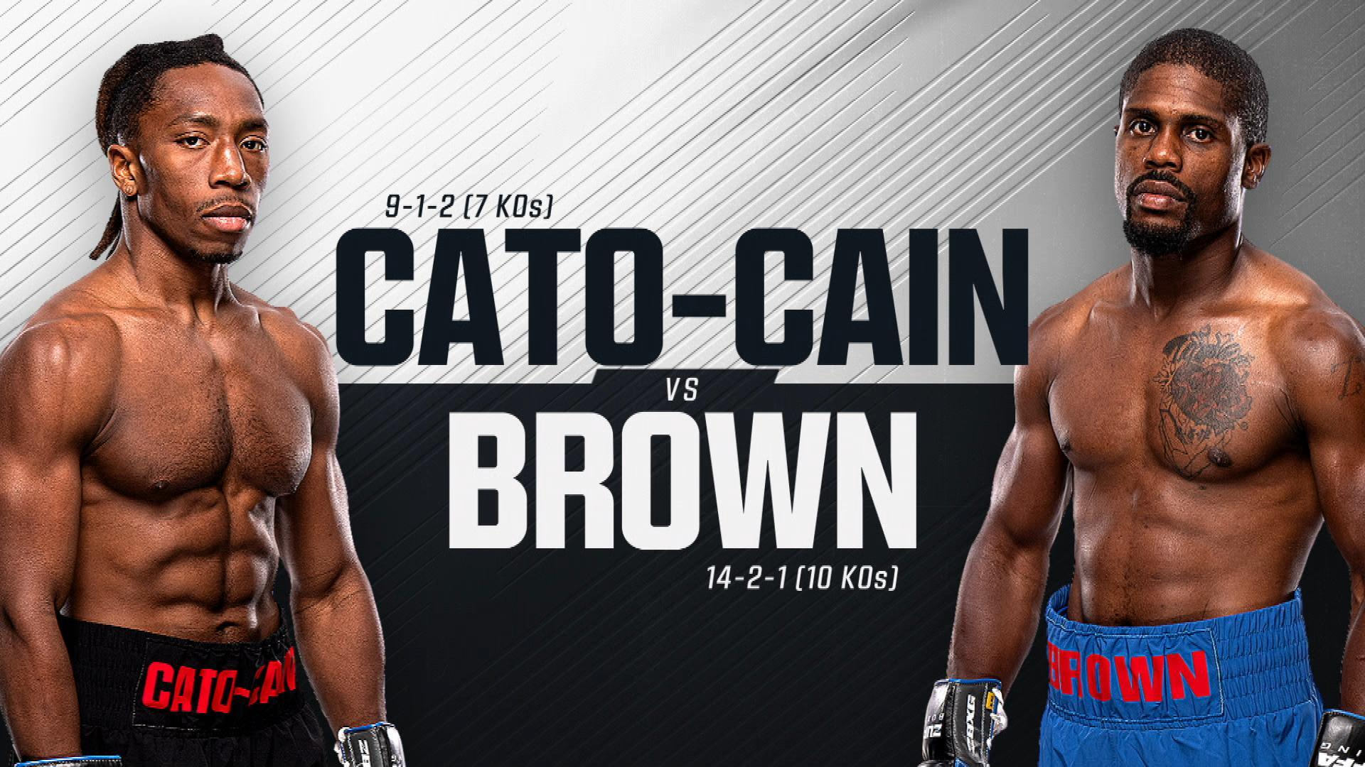 Watch Zuffa Boxing Damoni Cato-Cain vs. Vernon Brown (Zuffa Boxing 08 ...