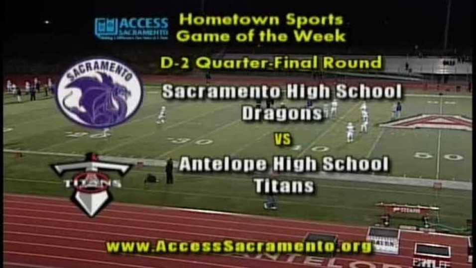 Videos - Antelope Titans (Antelope, CA) Varsity Football