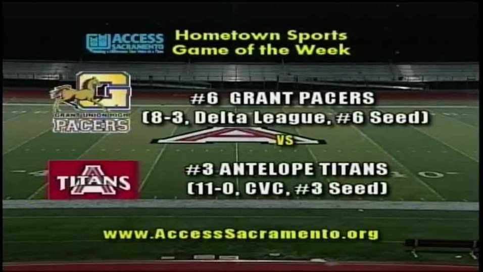 Videos - Antelope Titans (Antelope, CA) Varsity Football