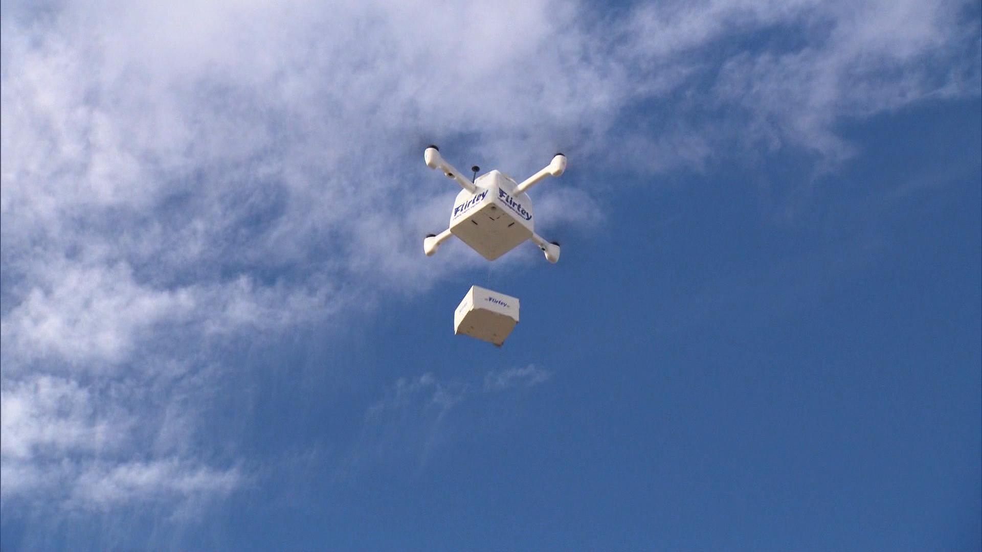 Watch Sunday Morning: Can delivery drones and robots make it in "the ...