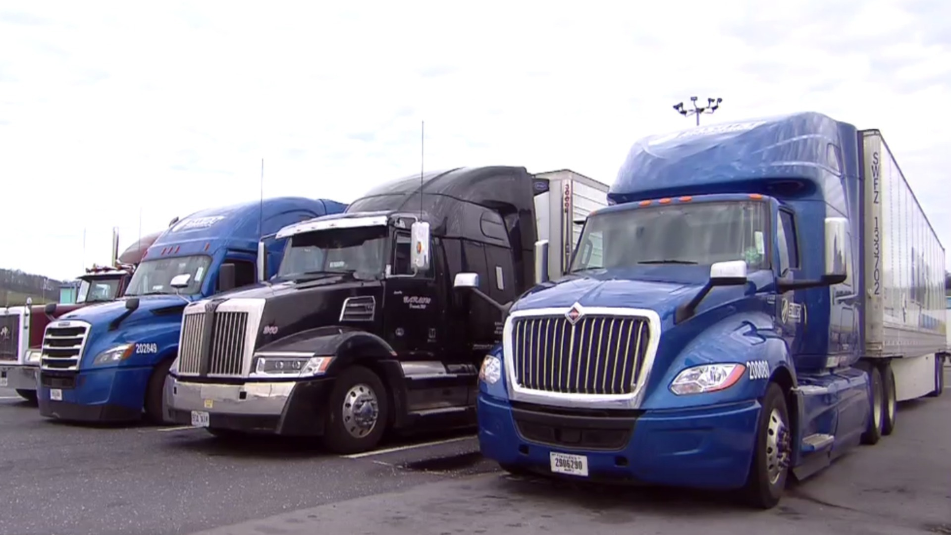 Watch CBS Evening News: Truckers face big challenges during pandemic ...