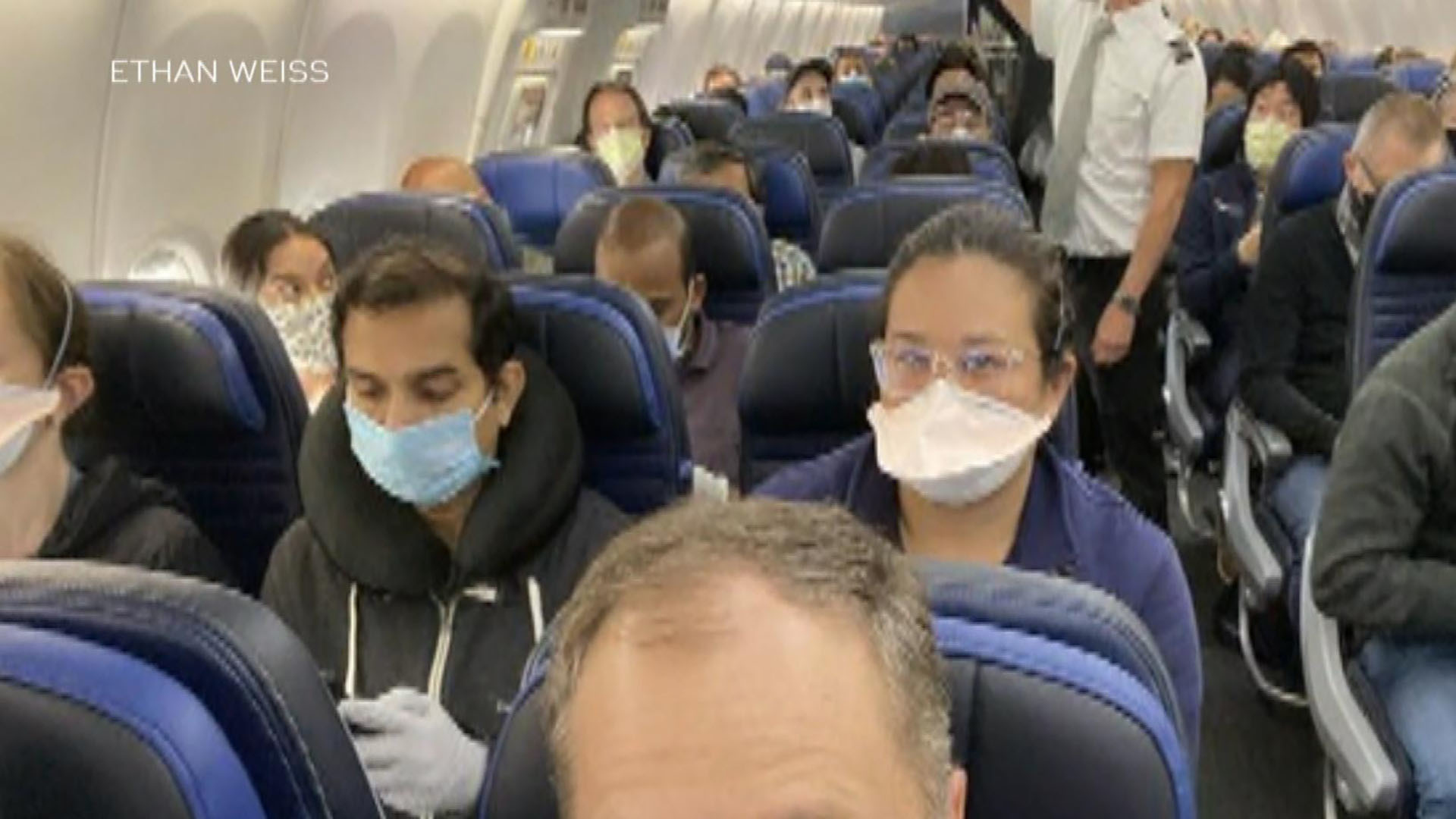 Watch CBS Evening News Season Episode : Crowded flights leave passengers scared amid pandemic ...
