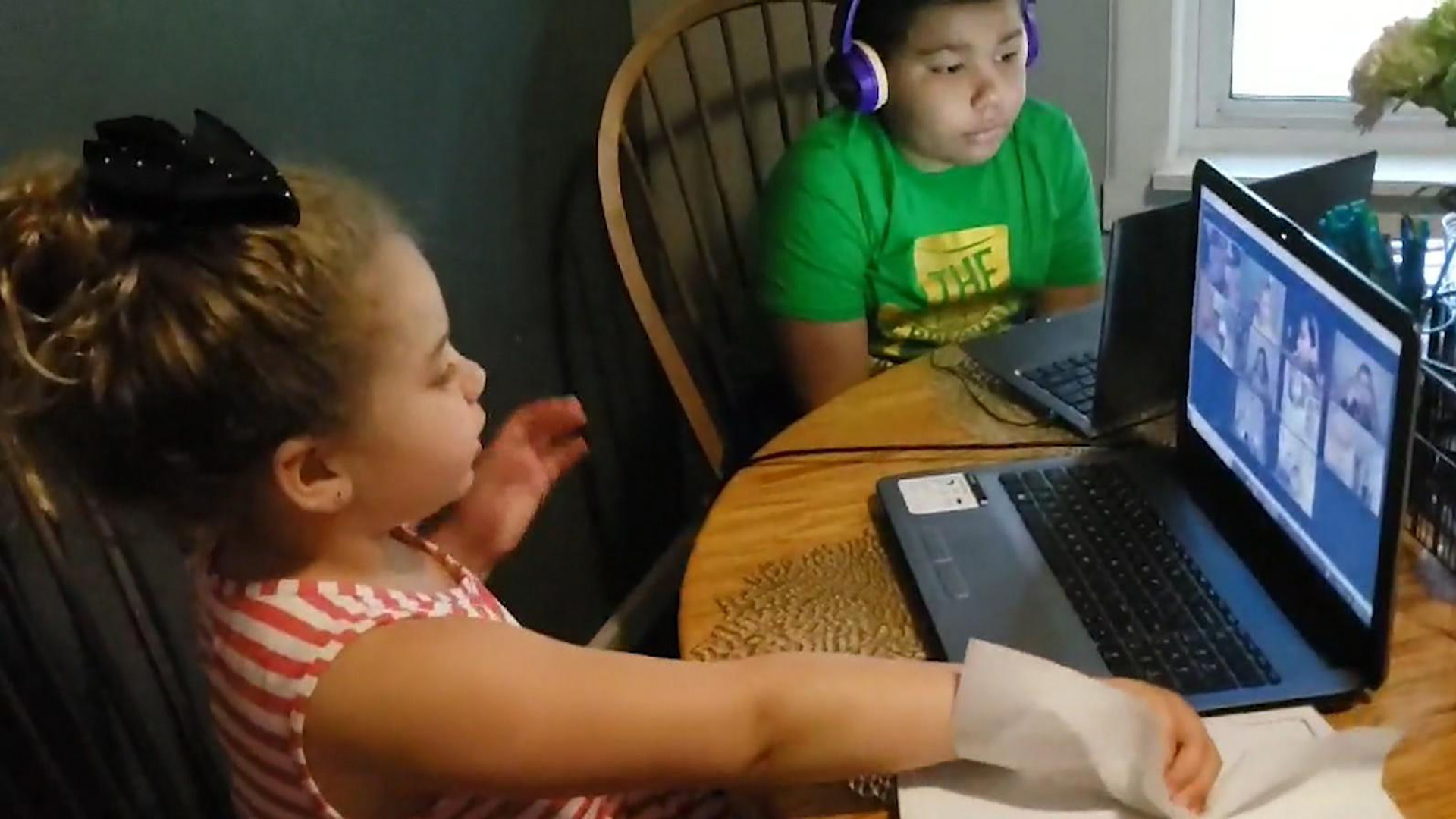 Watch CBS Evening News: Teacher infected with coronavirus continues her ...