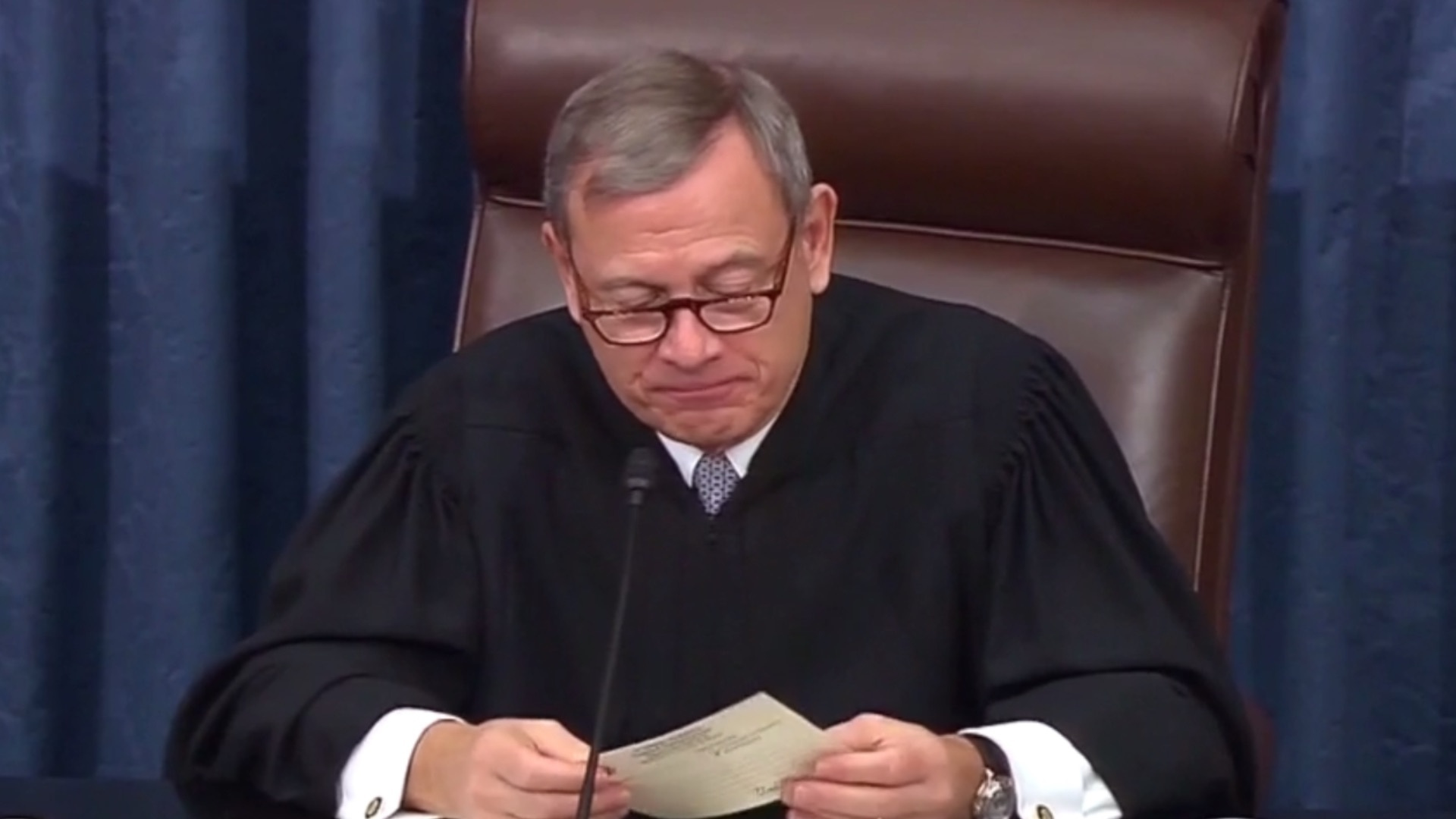 Watch CBS Evening News: Chief Justice John Roberts was hospitalized in ...