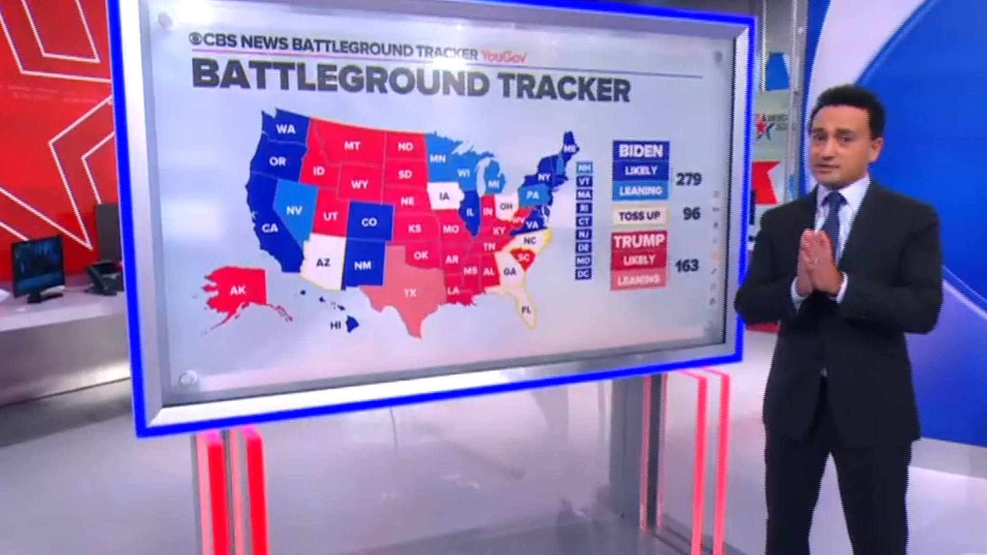 Watch CBS Evening News: Biden has edge in early voting - Full show on CBS