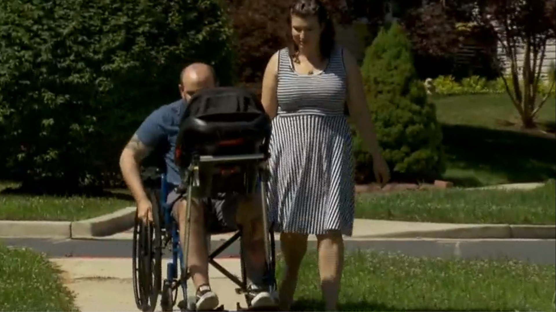 Watch CBS Evening News: Students adapt wheelchair for teacher's husband ...