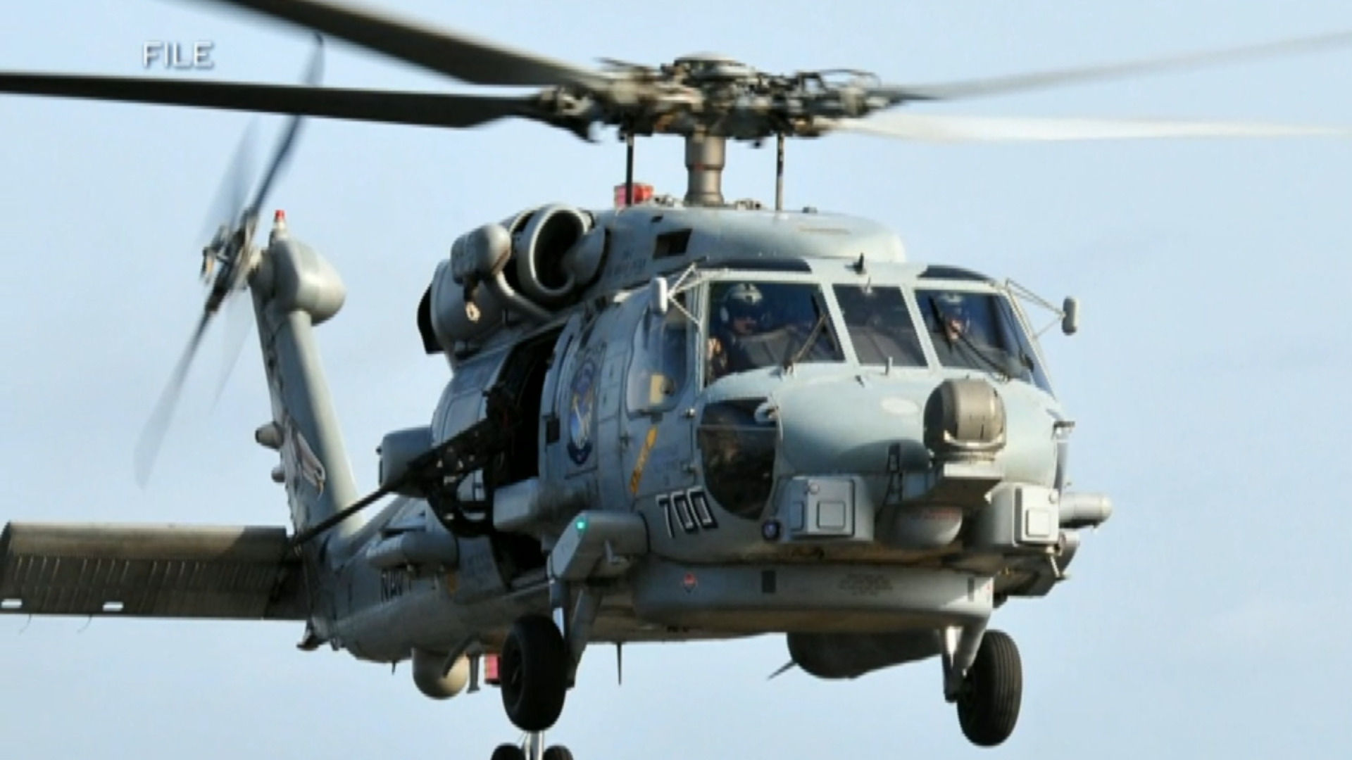 Watch CBS Evening News: 5 missing after Navy helicopter crashes off ...