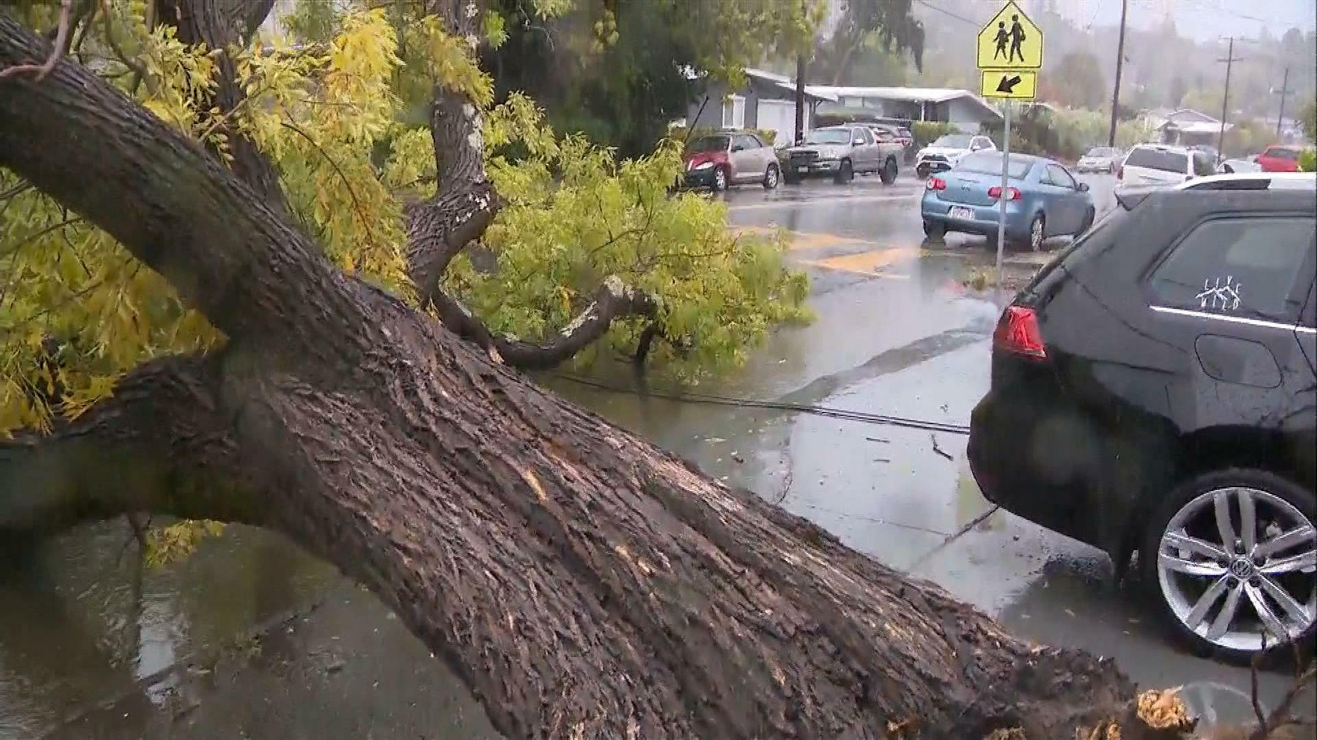 Watch CBS Evening News: "Bomb cyclone" slams the West Coast - Full show ...