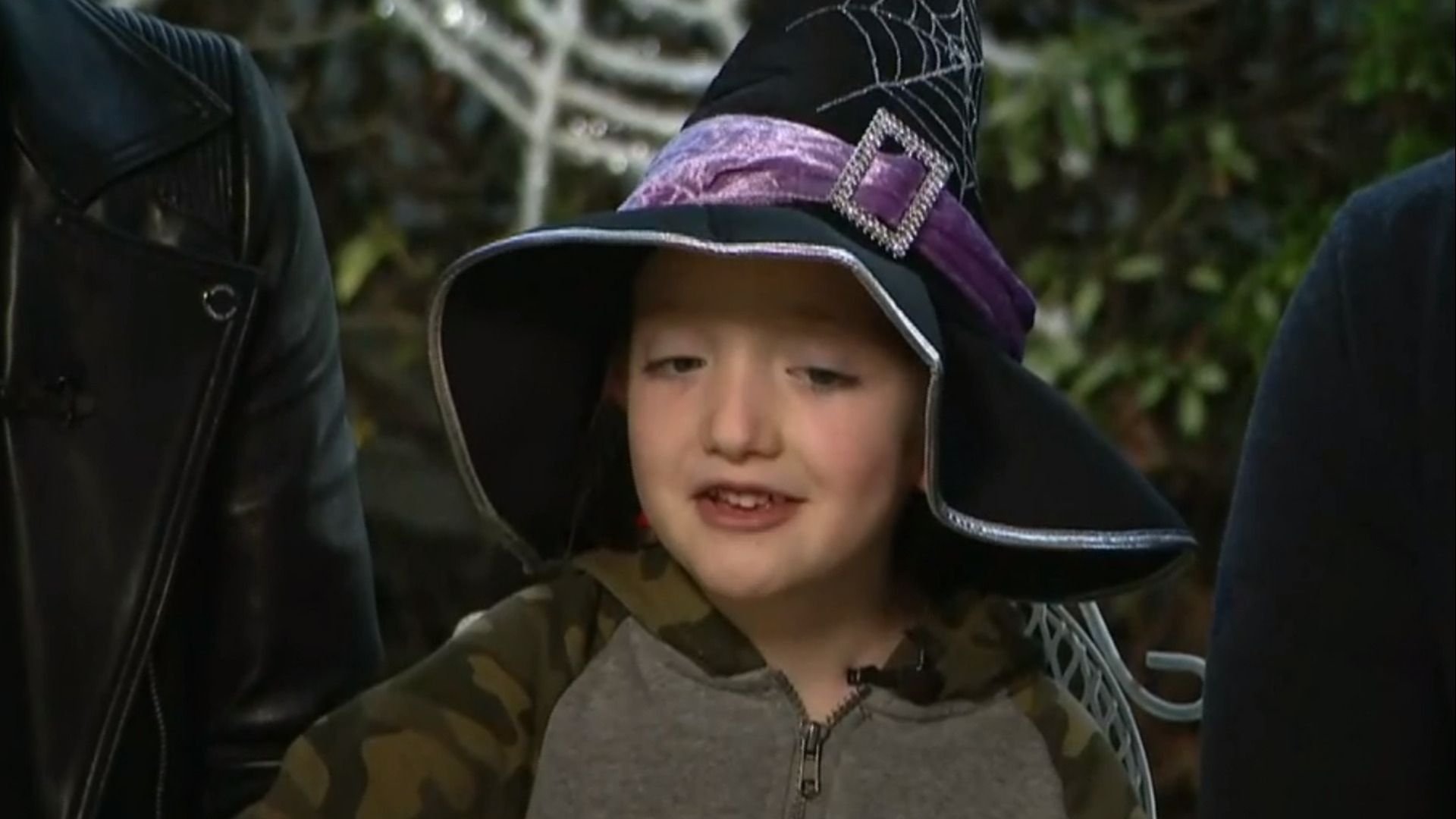 Watch CBS Evening News Season Episode : Halloween comes early for young ...