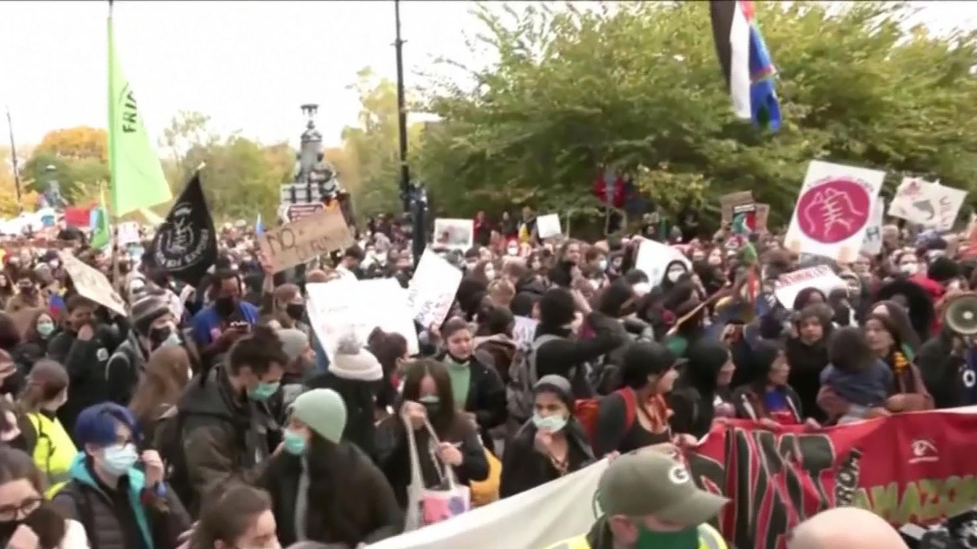 Watch CBS Saturday Morning Protests erupt outside COP26 - Paramount+
