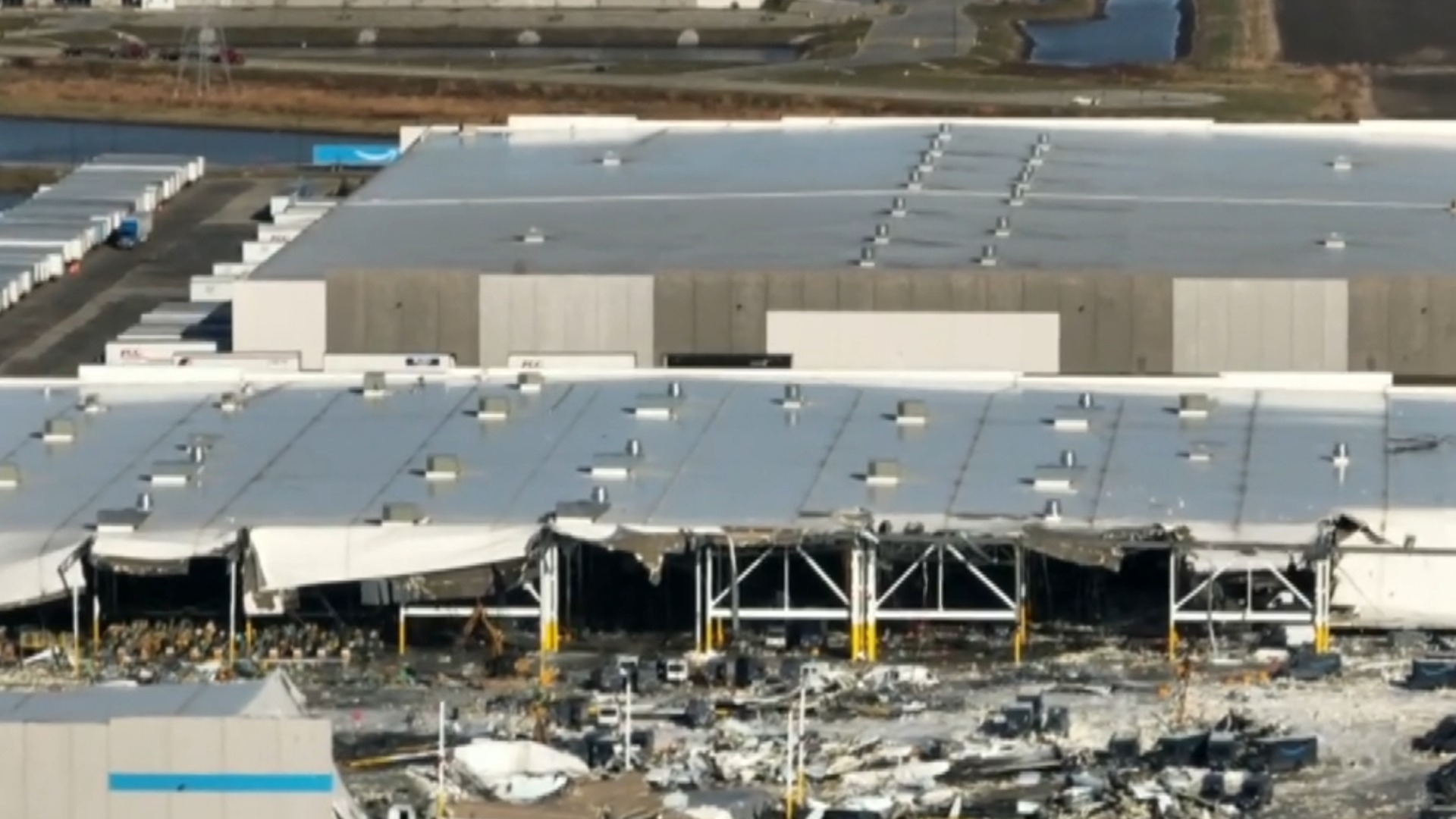 Watch CBS Evening News: 6 killed in Amazon warehouse collapse - Full ...