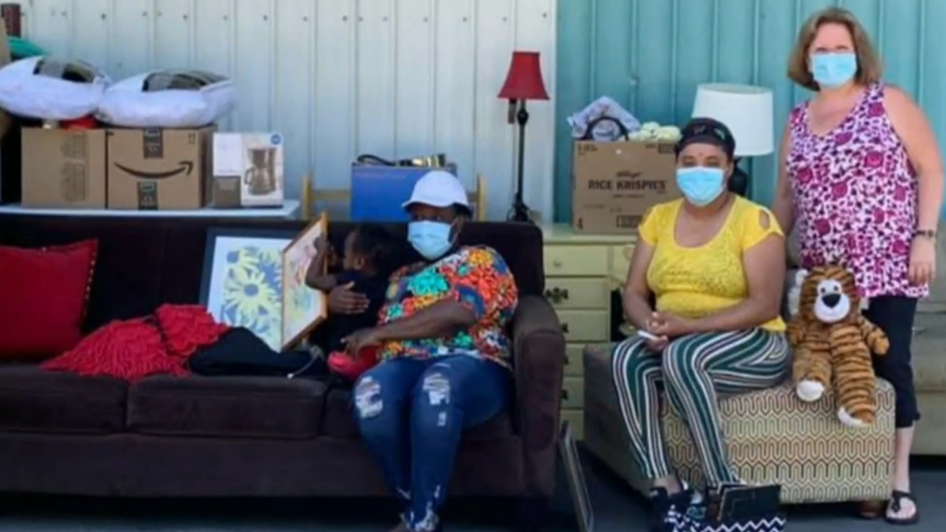 Watch CBS Evening News: Project Home Again shows off donations on ...