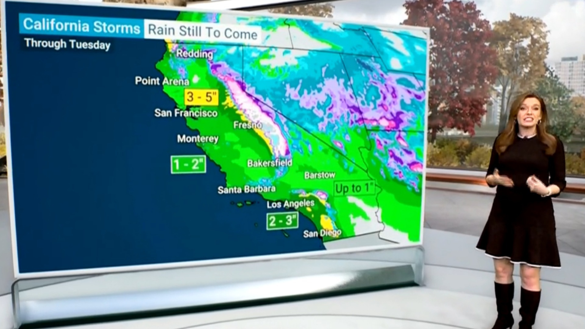 Watch CBS Evening News: Rain, snow in forecast all weekend for ...