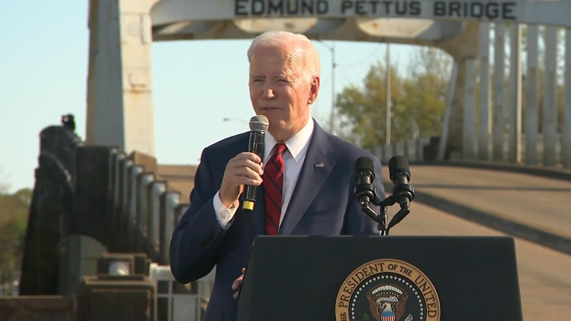 Watch CBS Evening News Biden visits Selma amid 2024 speculation ...