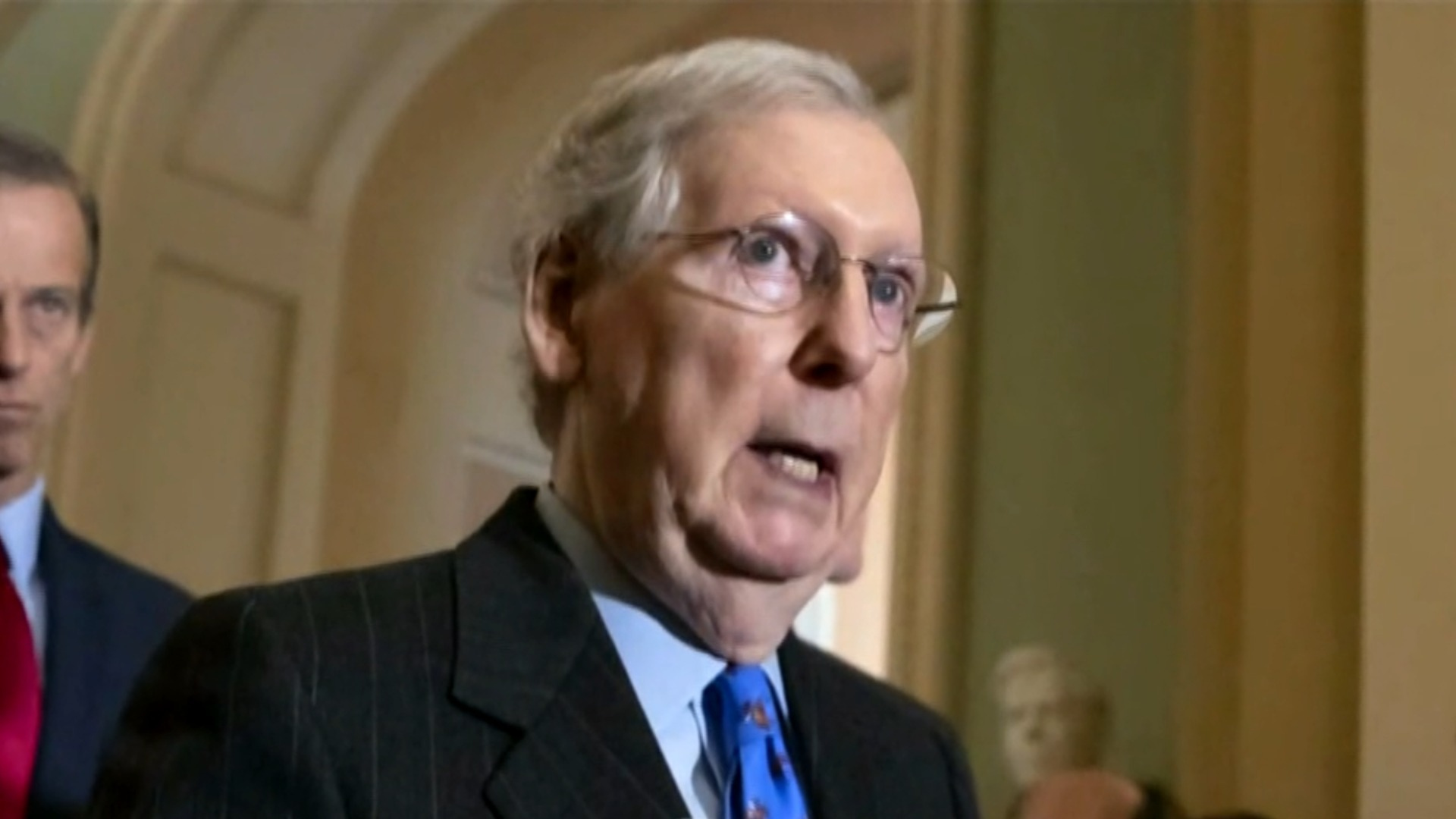 Watch Cbs Evening News Mitch Mcconnell Hospitalized With Concussion