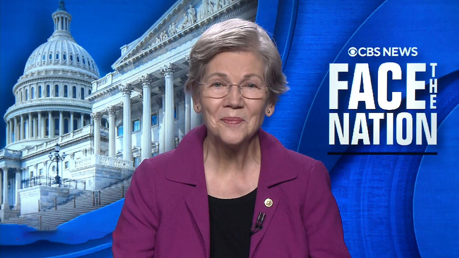Watch Face The Nation Season Episode : Sen. Elizabeth Warren says ...