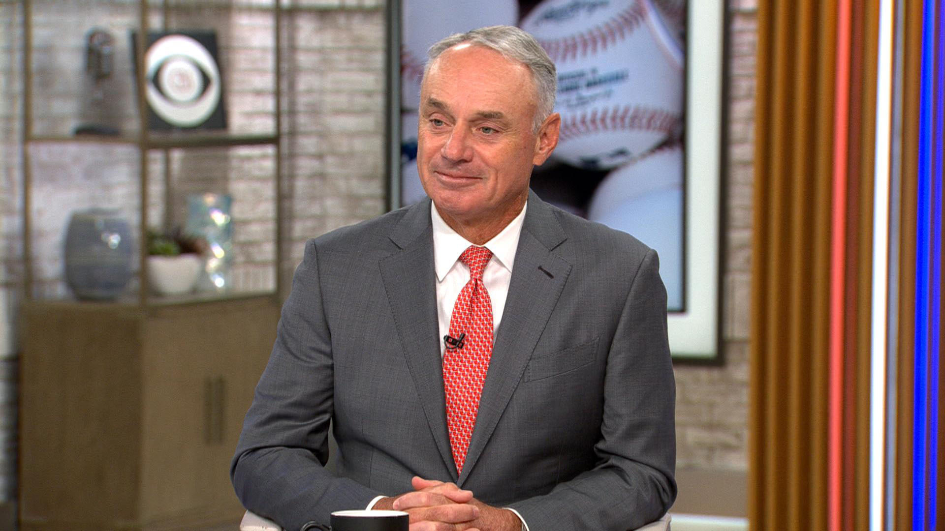 Watch CBS Mornings: MLB commissioner on historic rule changes - Full ...