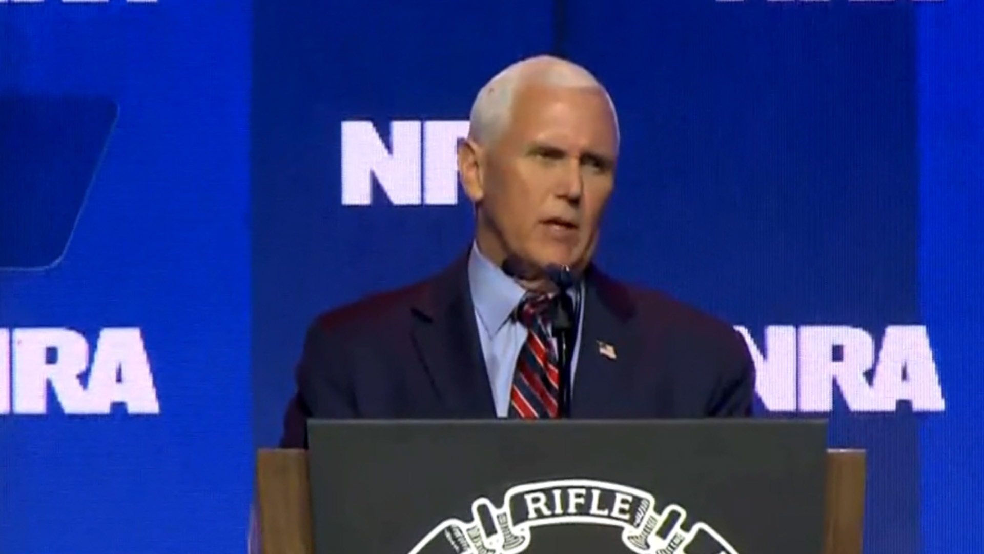 Watch CBS Evening News: Trump, Pence speak at NRA convention - Full ...