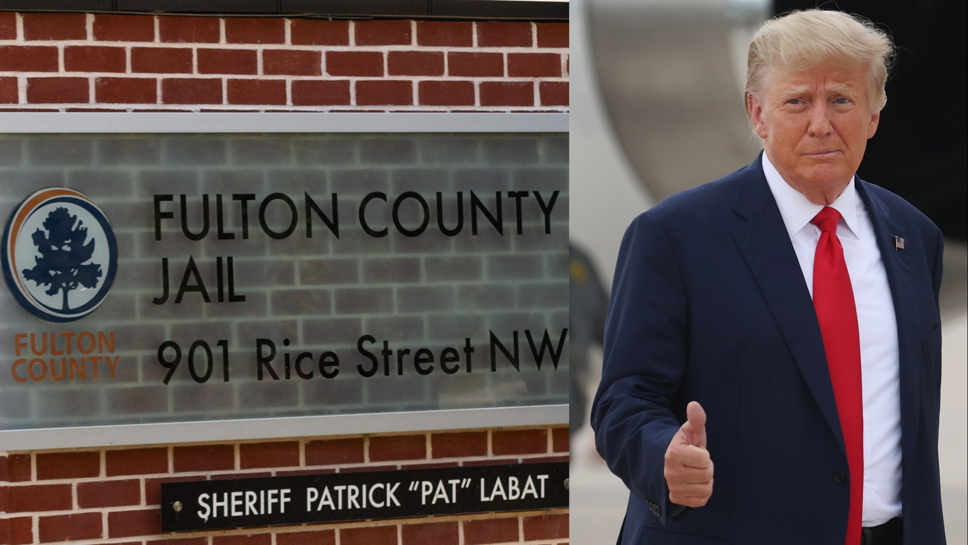 Watch Cbs News Fulton County Jail Before Trumps Surrender Full Show