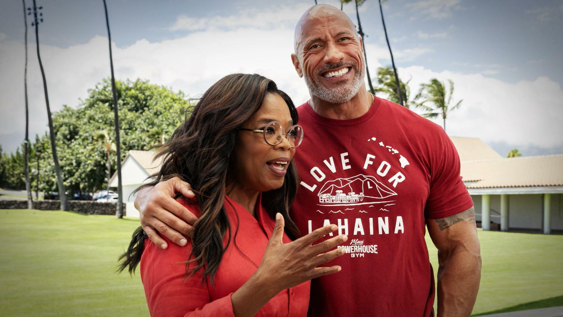 Watch CBS Mornings: Oprah Winfrey, Dwayne Johnson create Maui fund ...