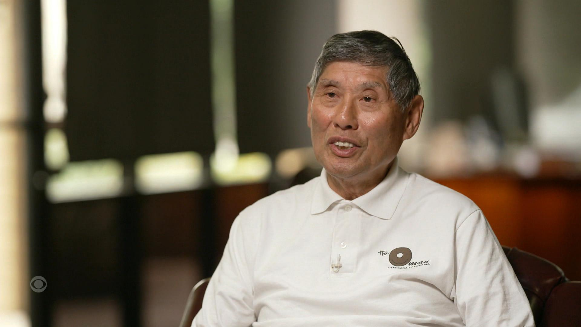Watch CBS Evening News: Doughnut shop owner on being in internment camp ...