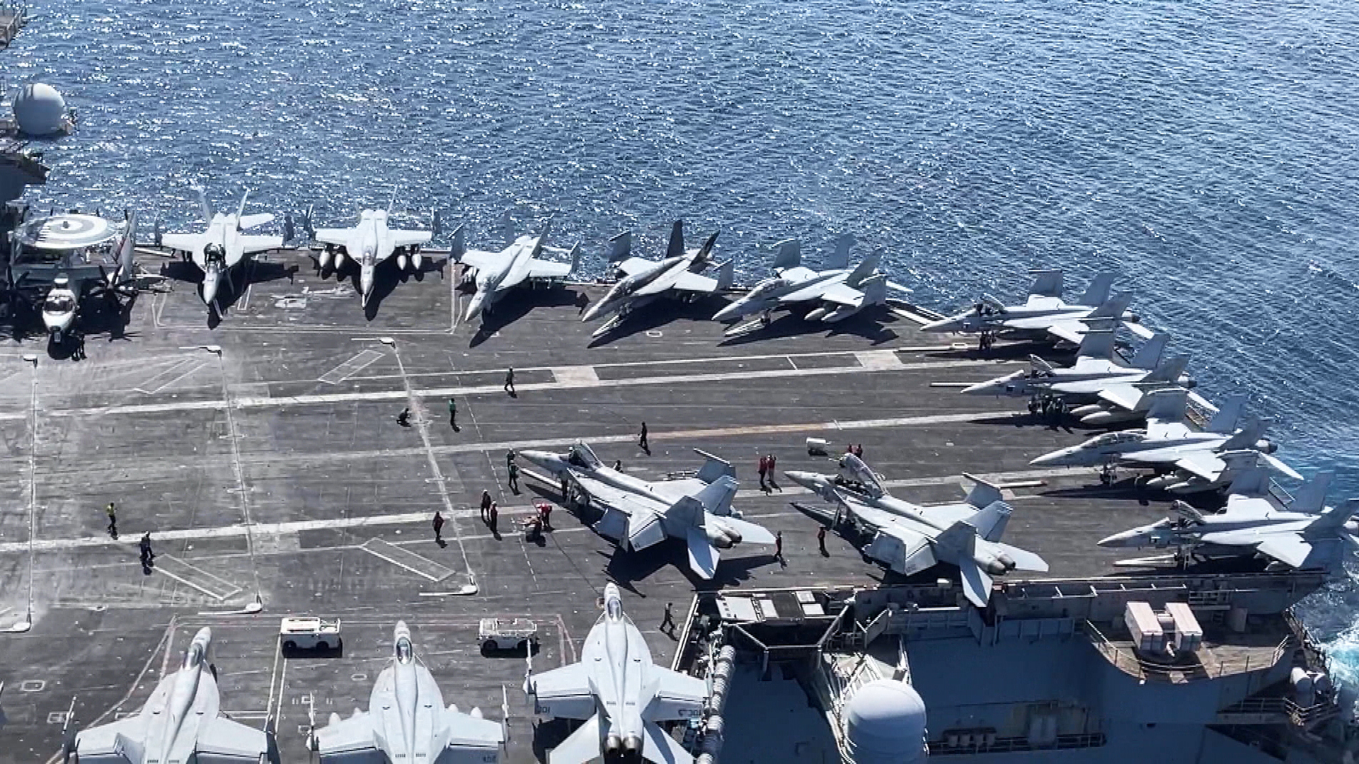Watch 60 Minutes Overtime On deck with the U.S. Navy in the Red Sea ...