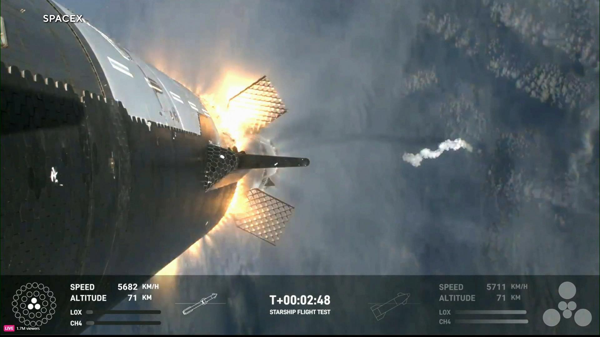 Watch CBS Evening News: Test launch of Starship rocket a partial ...