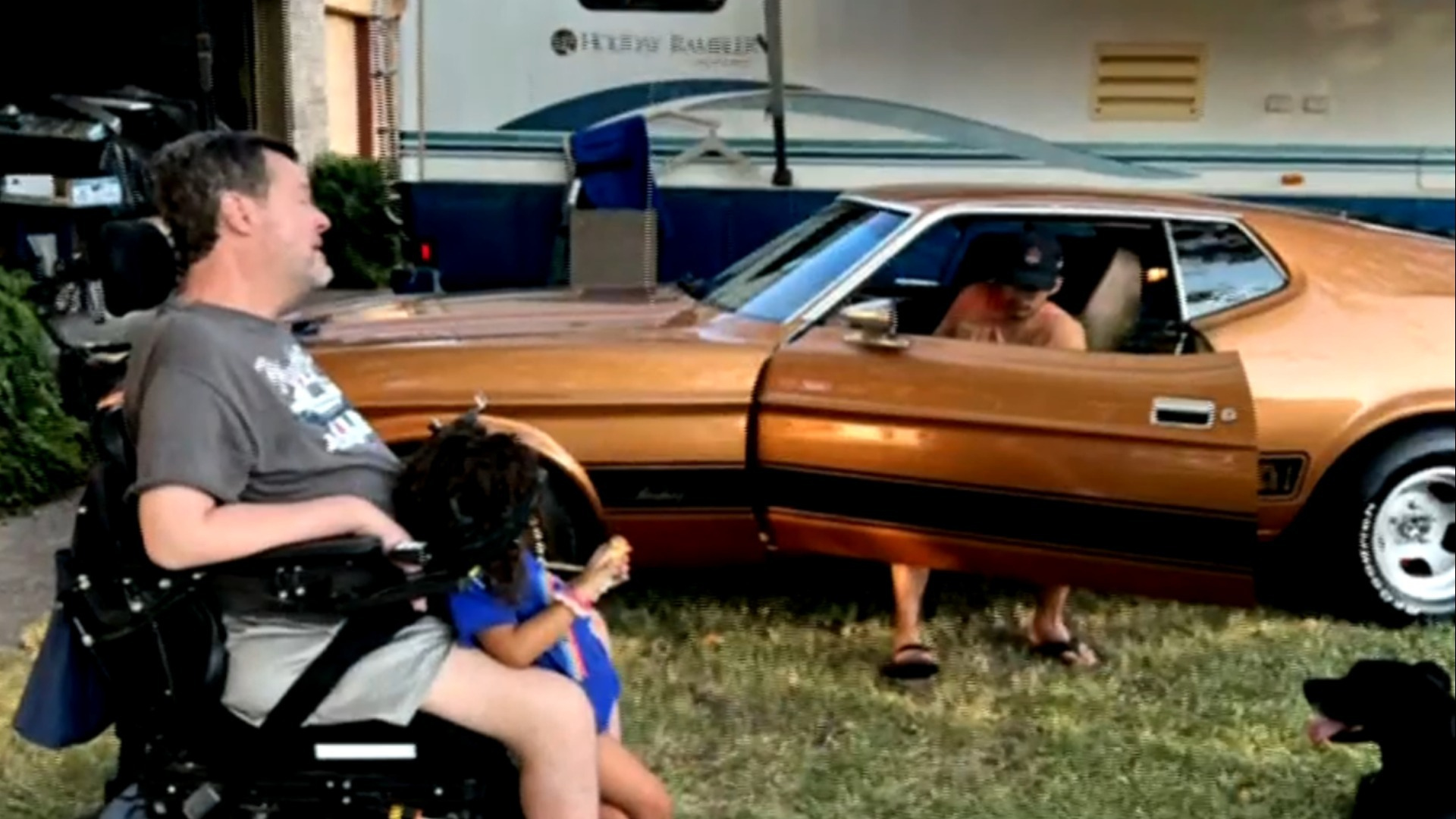 Watch CBS Evening News: Friends of man with ALS fix up his old Mustang ...
